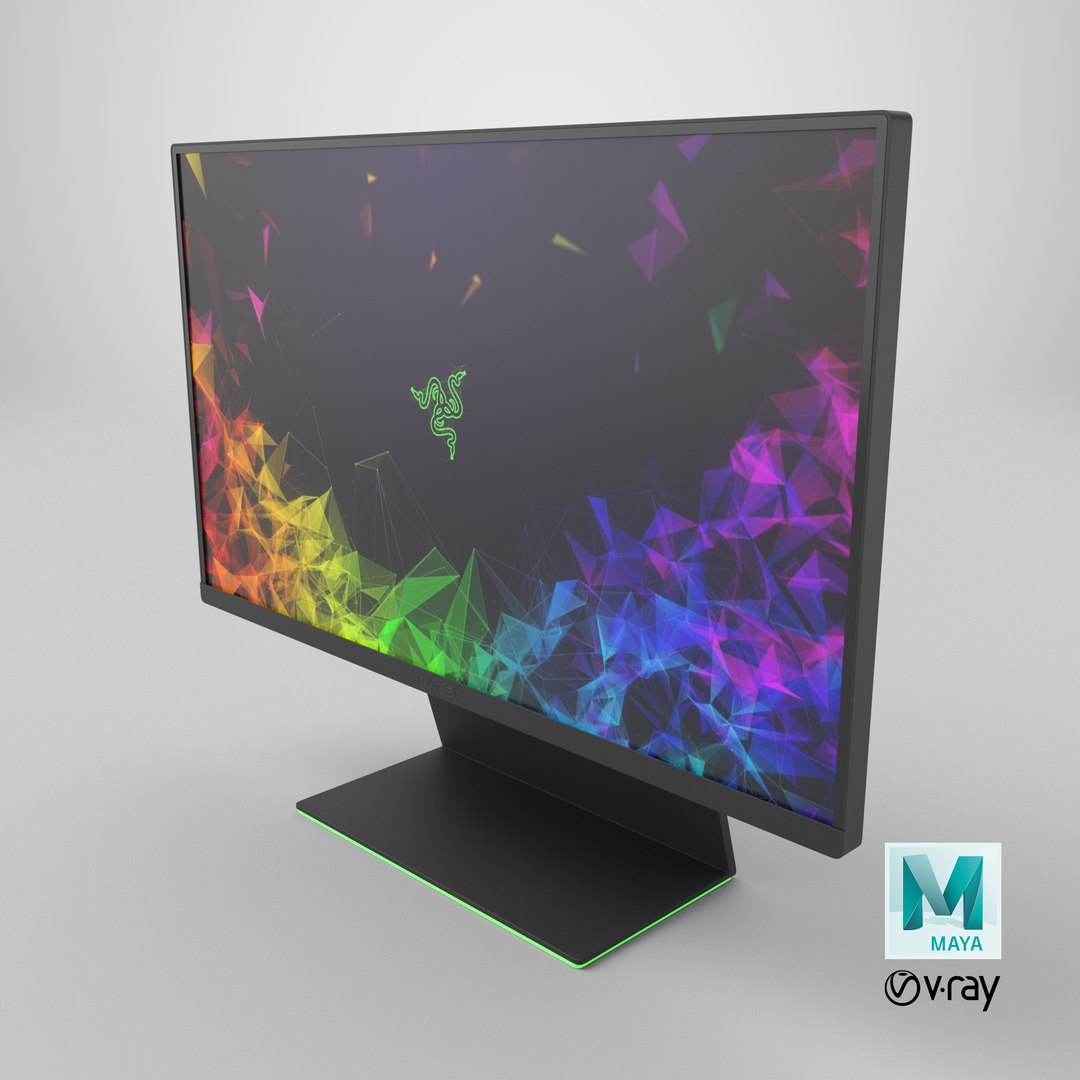 Razer Raptor 27 Computer Monitor1 Model - TurboSquid 2208812