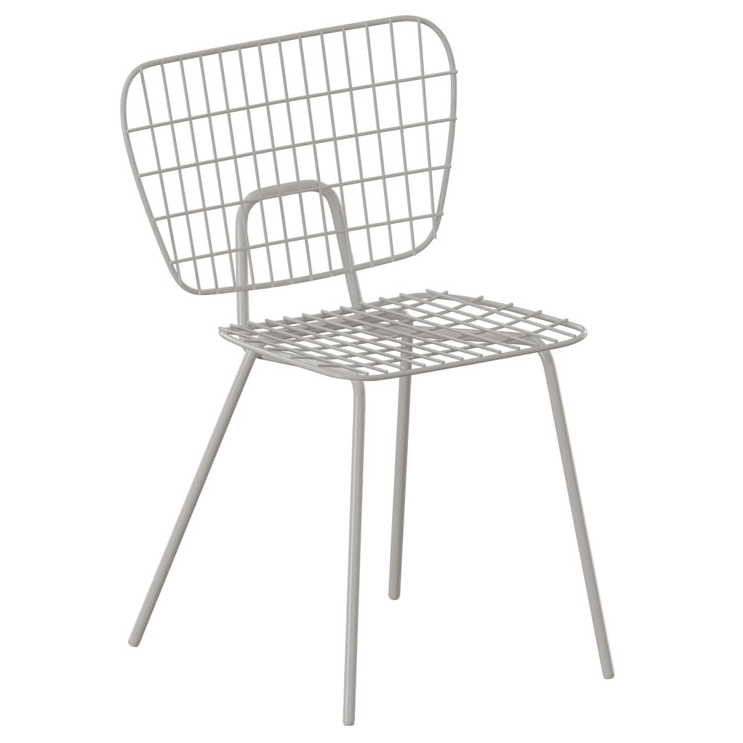 WM String Dining Chair Model - TurboSquid 1939858