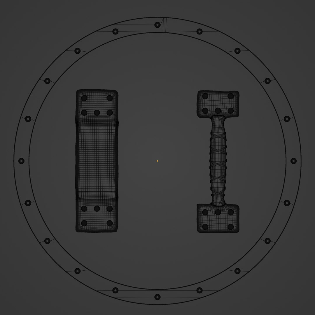 Medieval Tree Shield Model - TurboSquid 2335712