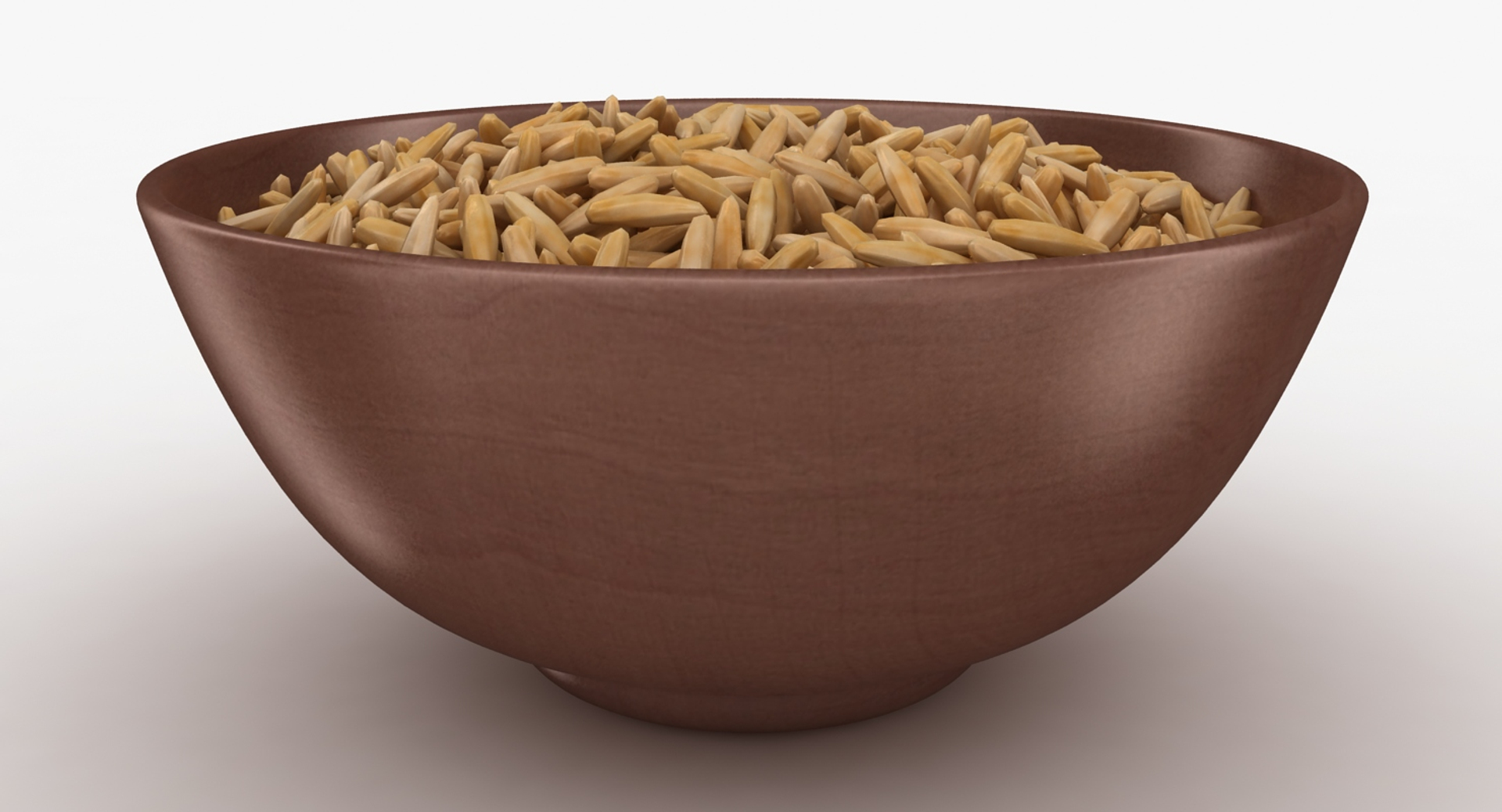 Realistic Brown Rice Bowl 3D - TurboSquid 1171160
