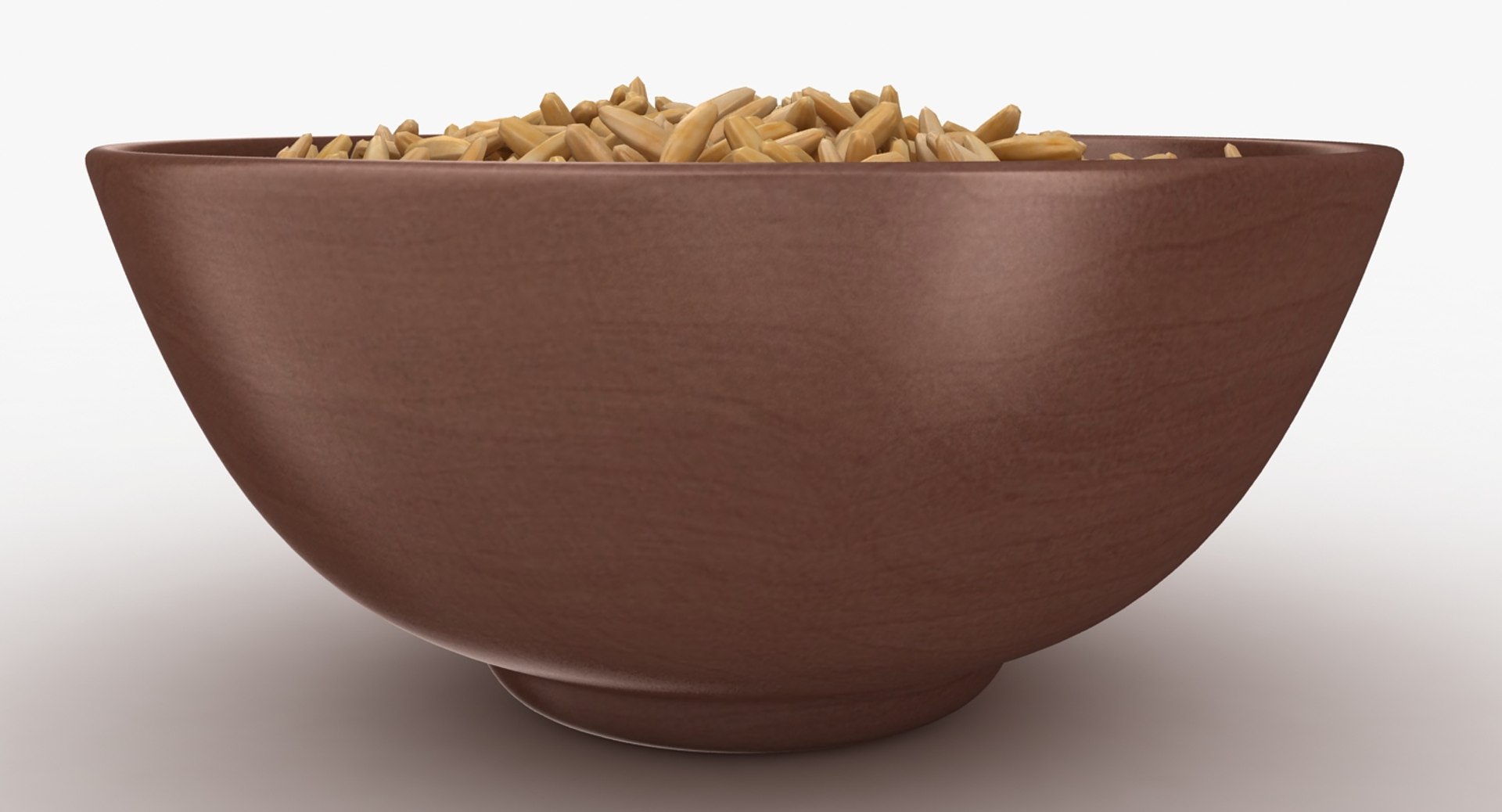 Realistic Brown Rice Bowl 3D - TurboSquid 1171160