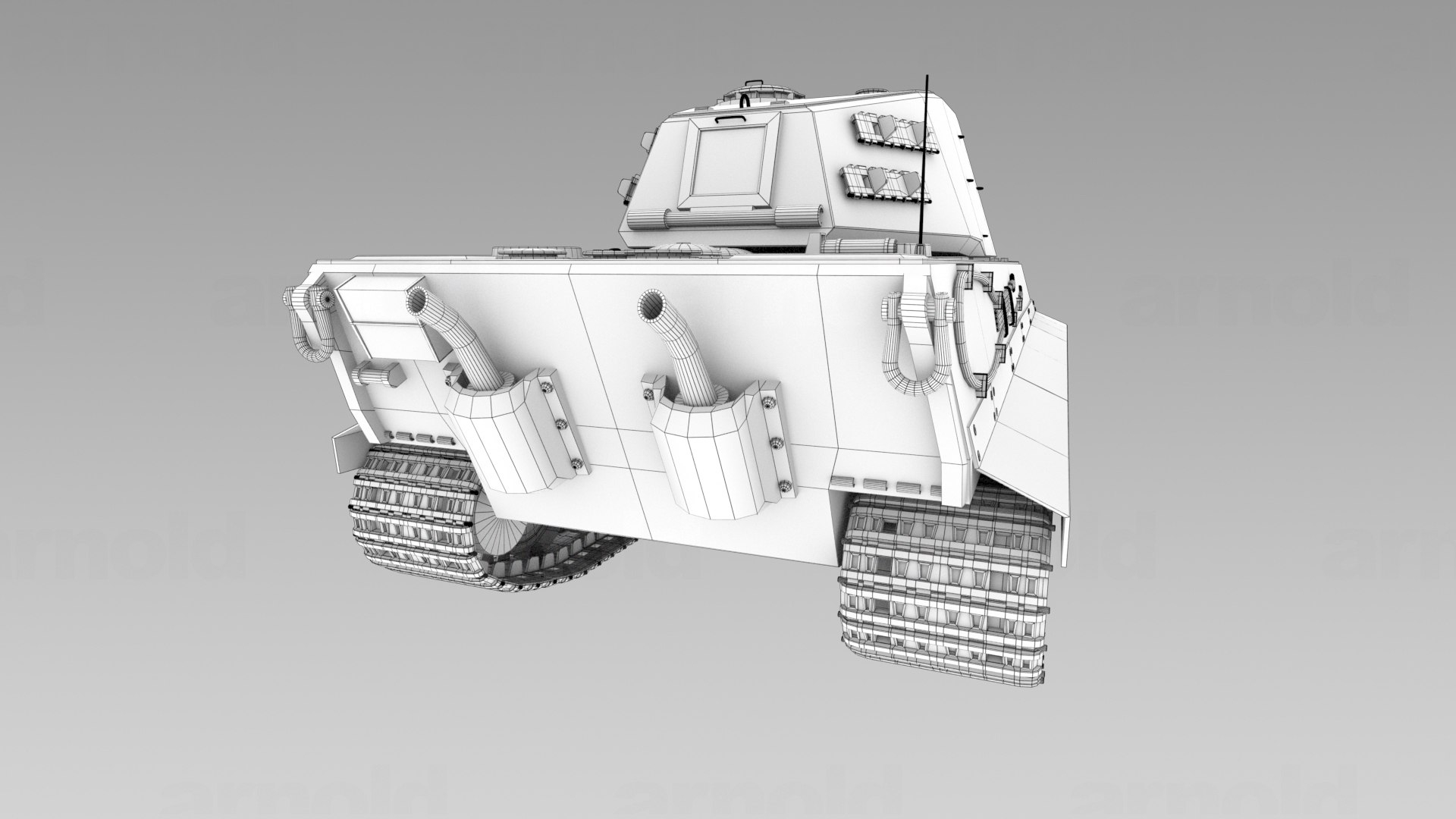 3d 2 Tiger Model
