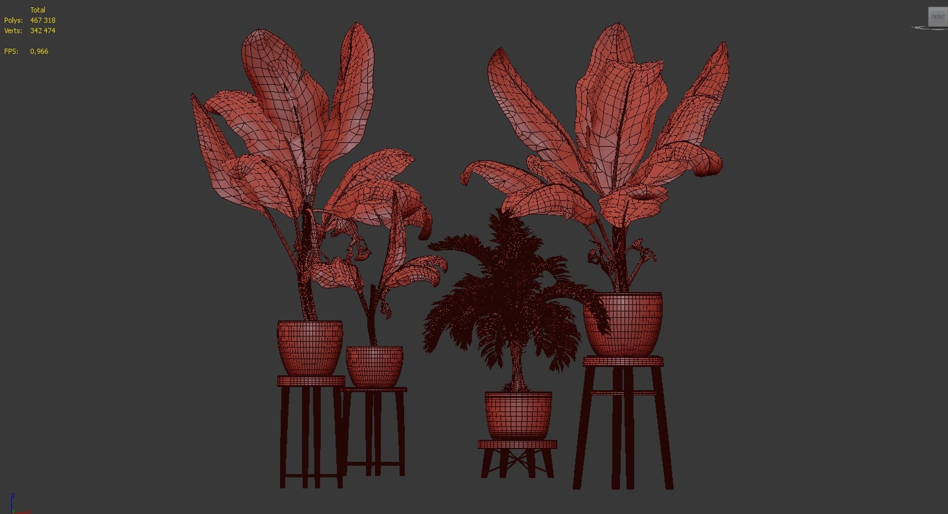 3D Flower Pack 124 - TurboSquid 1638869