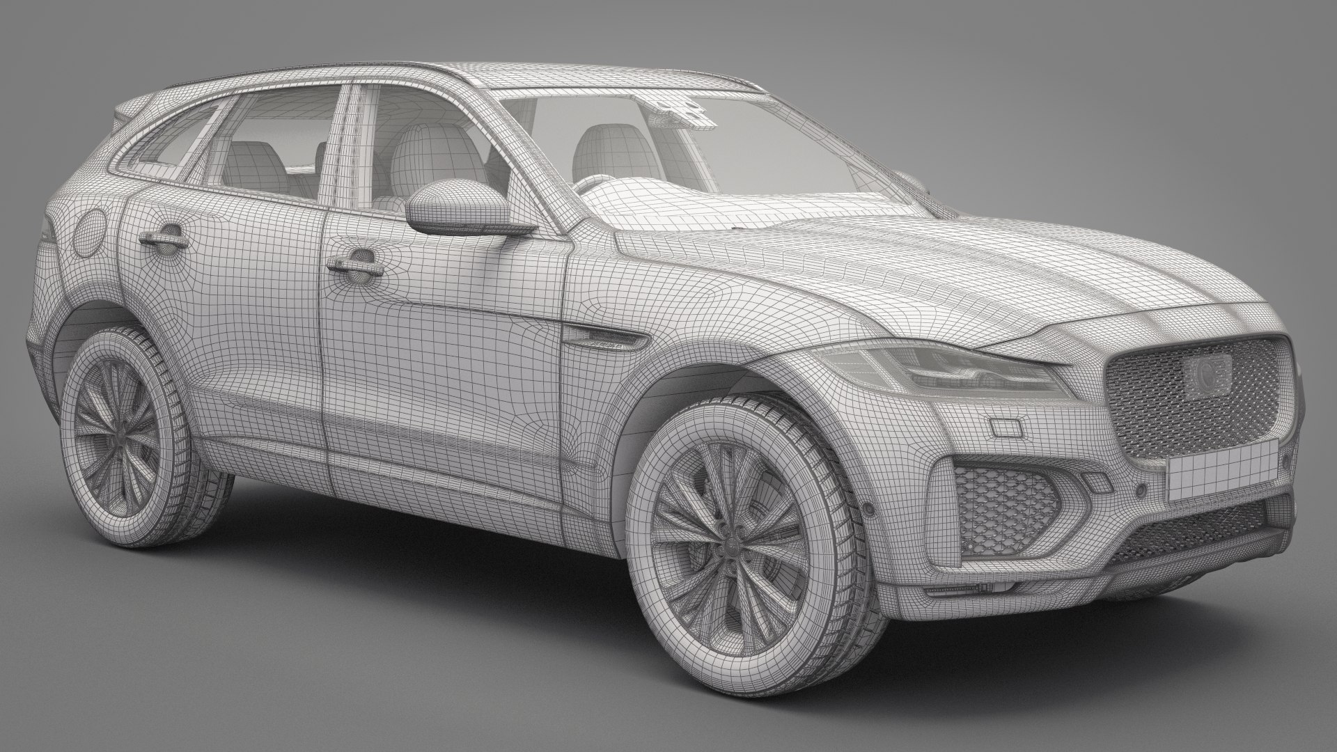 Jaguar F-Pace Model - TurboSquid 2375505