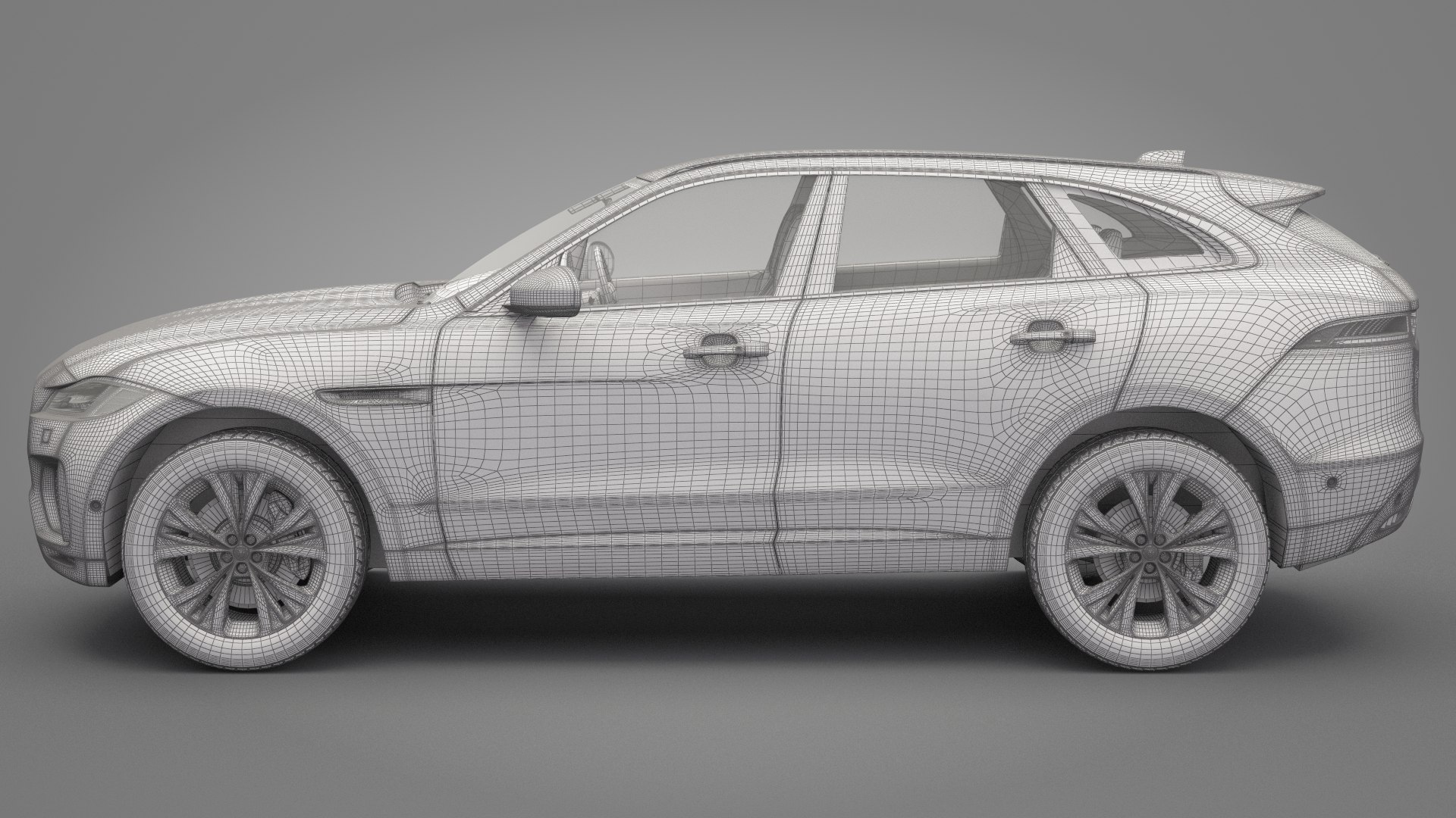 Jaguar F-Pace Model - TurboSquid 2375505