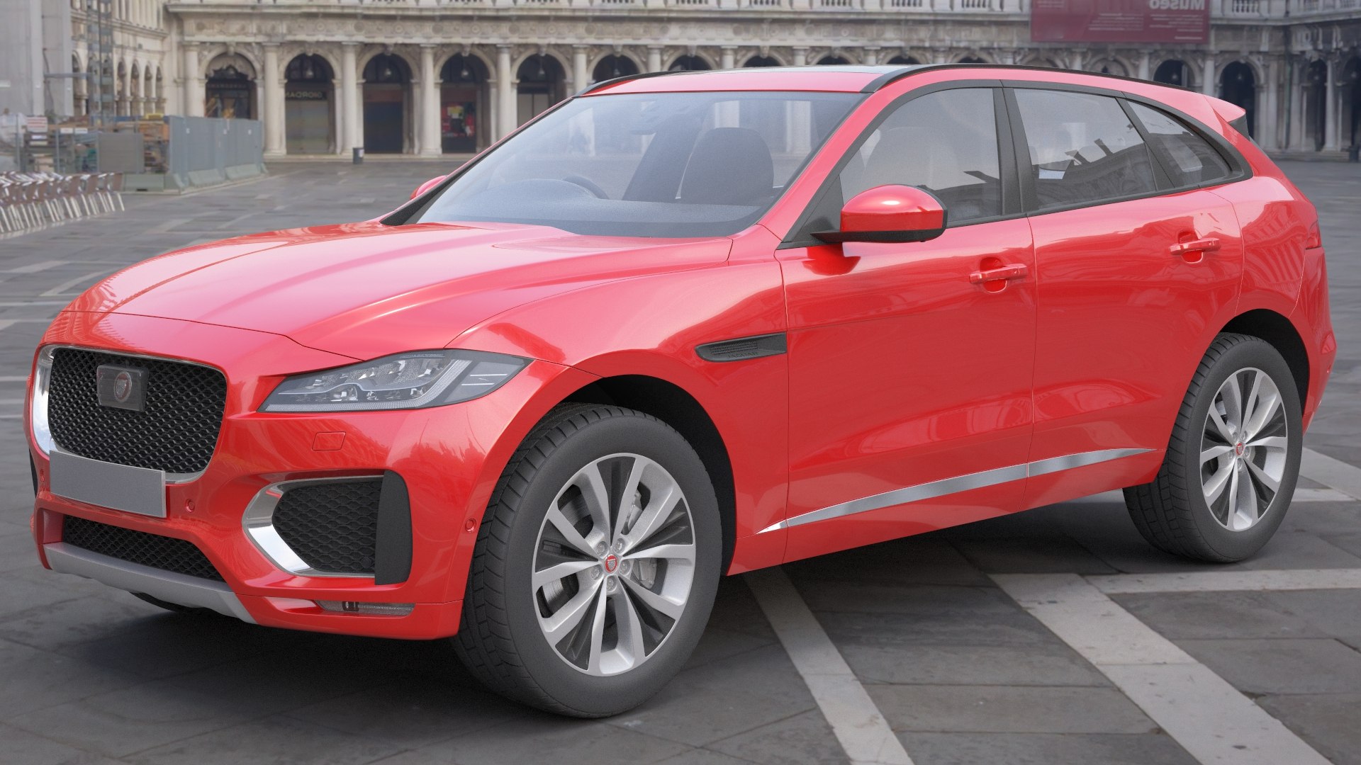 Jaguar F-Pace Model - TurboSquid 2375505