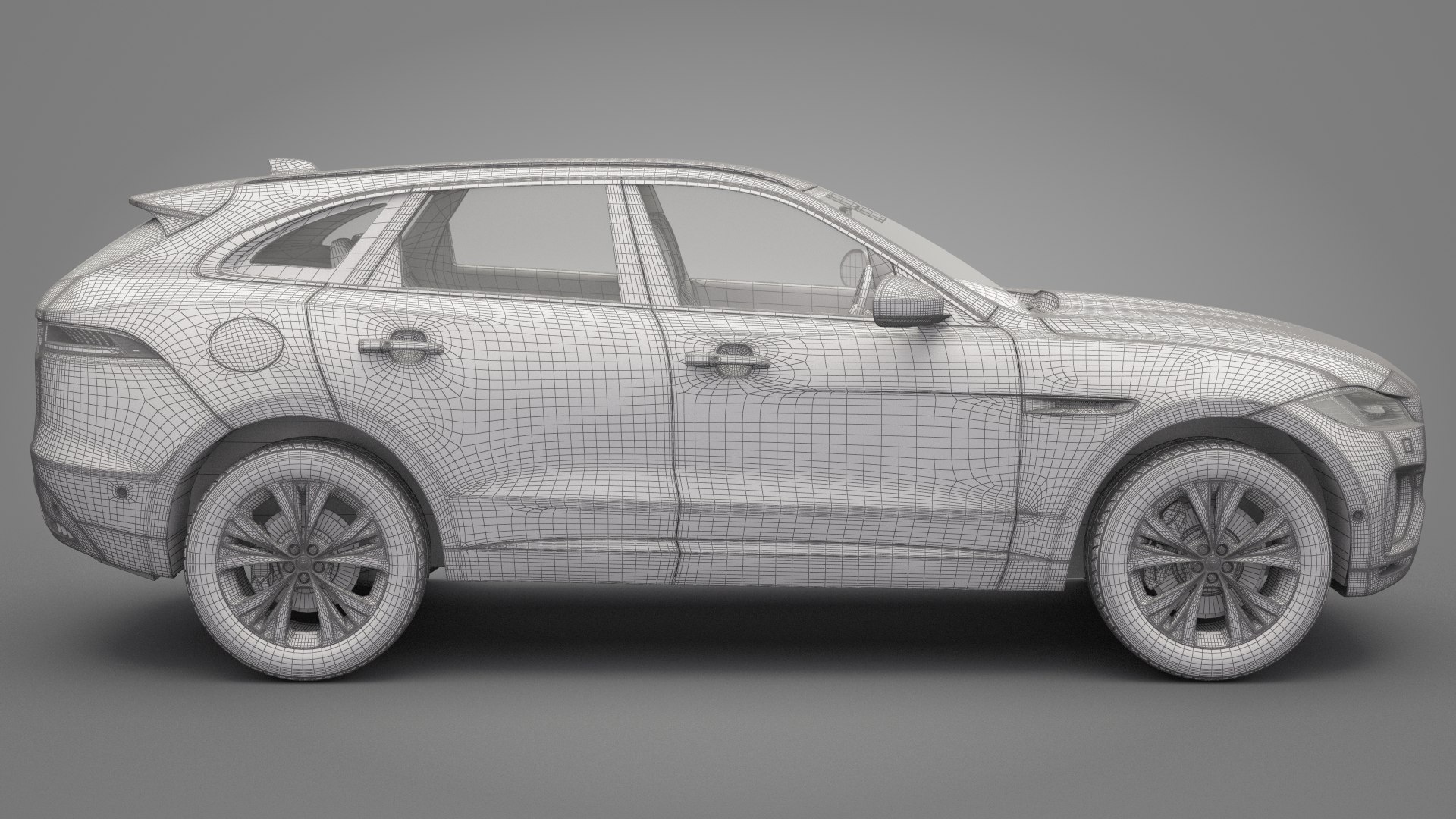 Jaguar F-Pace Model - TurboSquid 2375505