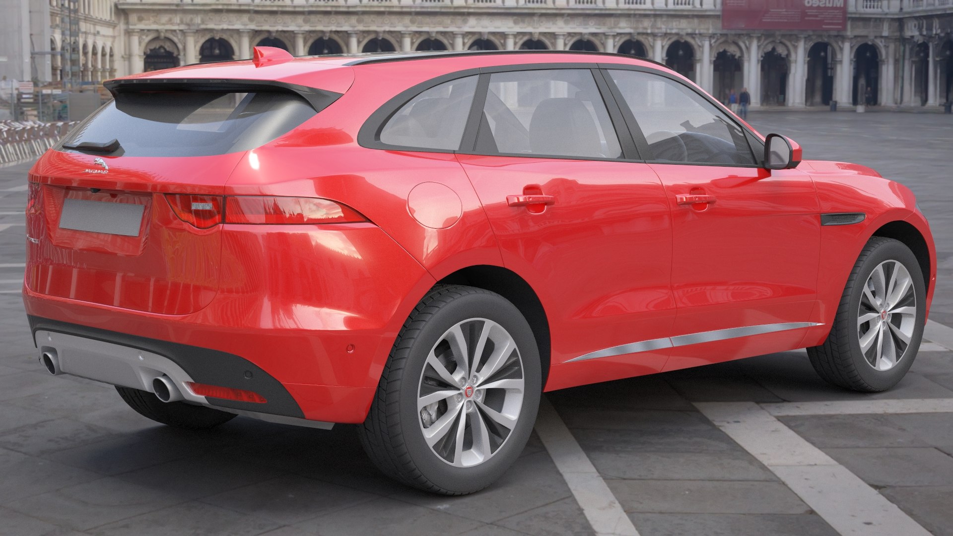 Jaguar F-Pace Model - TurboSquid 2375505