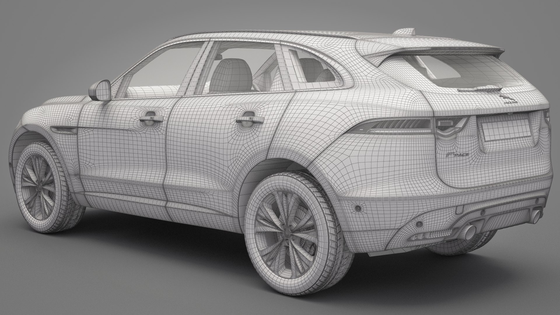 Jaguar F-Pace Model - TurboSquid 2375505