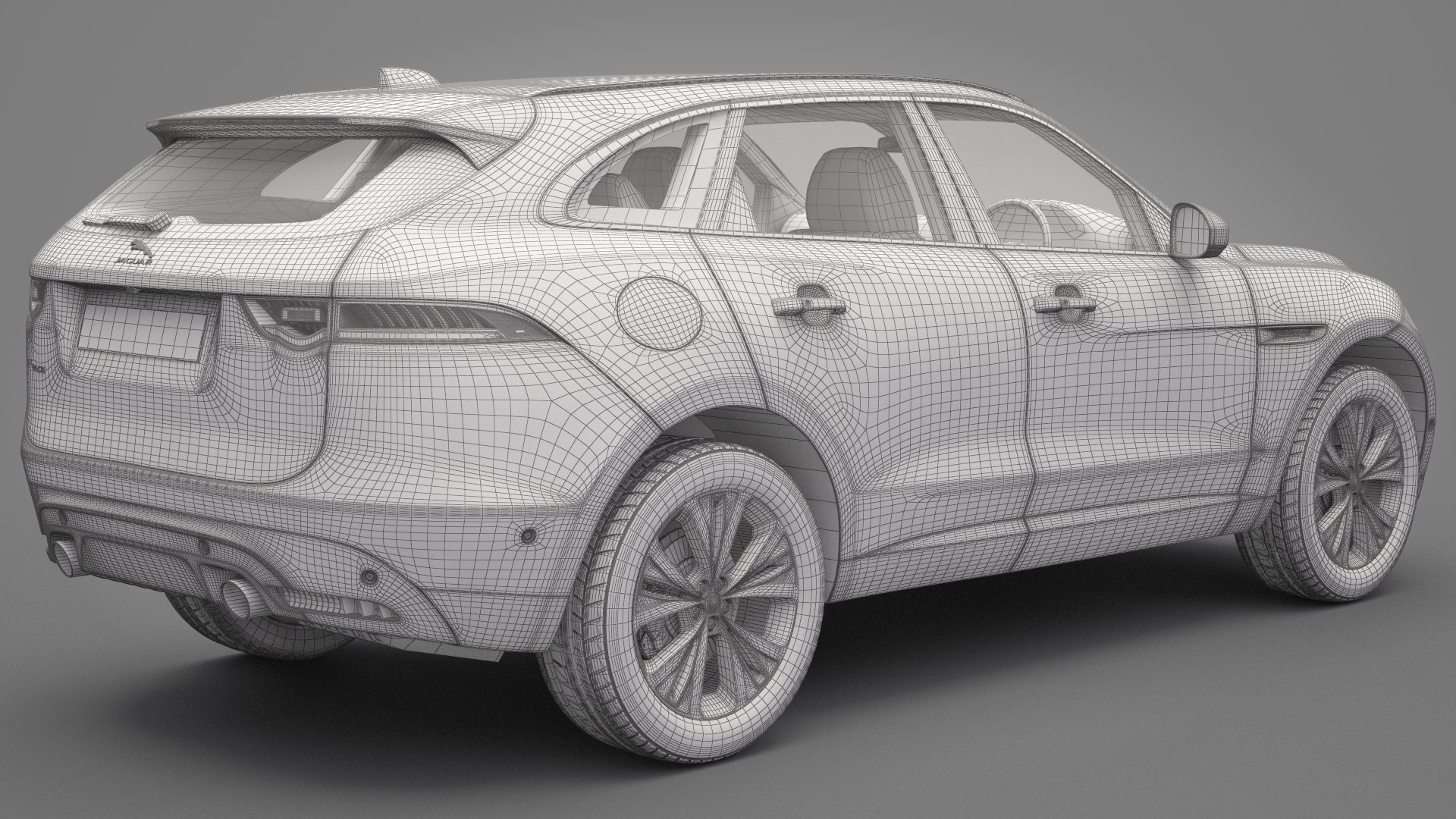 Jaguar F-Pace Model - TurboSquid 2375505