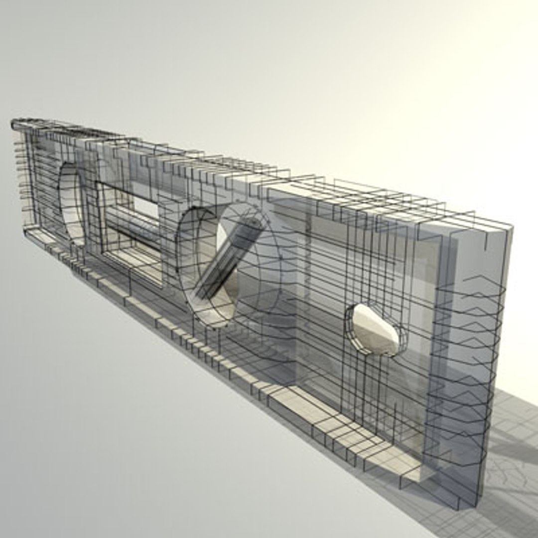 Torpedo Level 01 3d Model