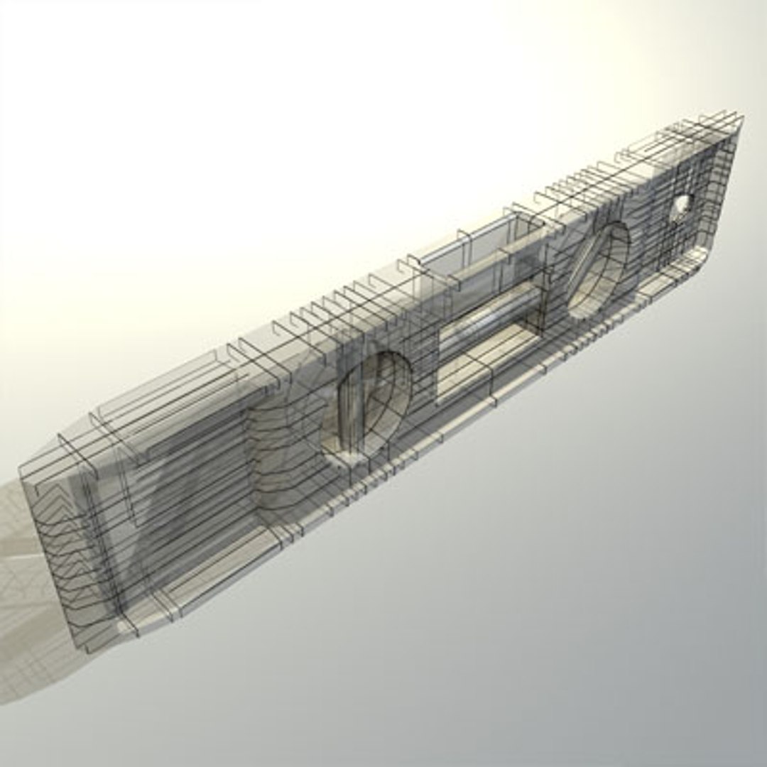 Torpedo Level 01 3d Model