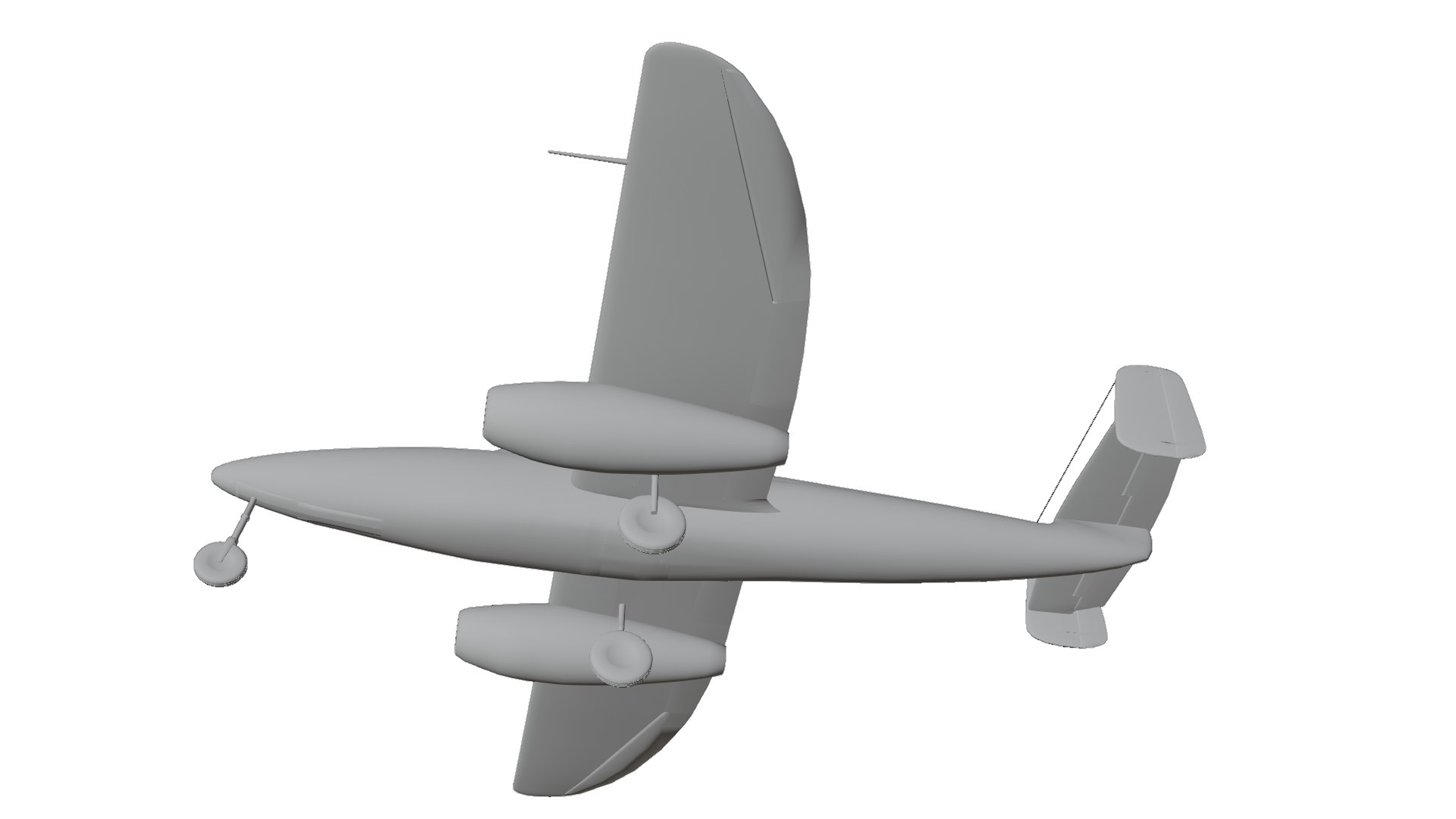 Heinkel He 280 3D Model - TurboSquid 2326122