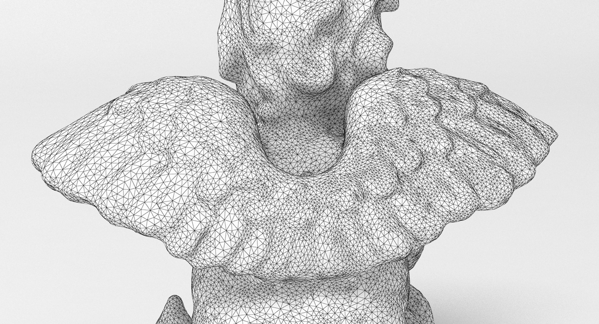 Angel Realistic 3d Model