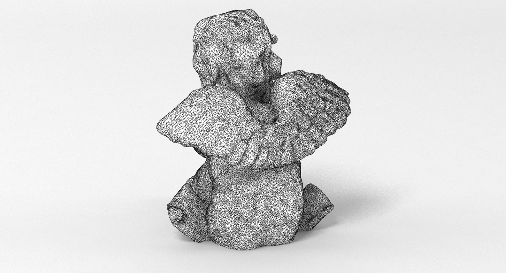 Angel Realistic 3d Model