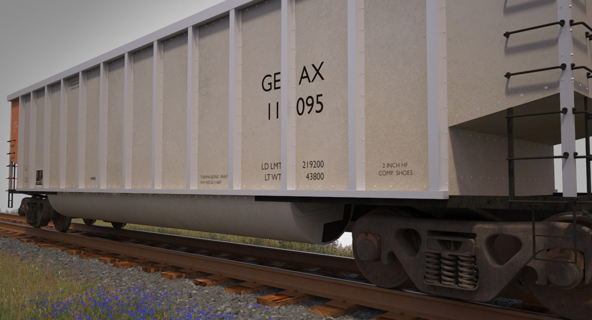 railcar j311 3d max