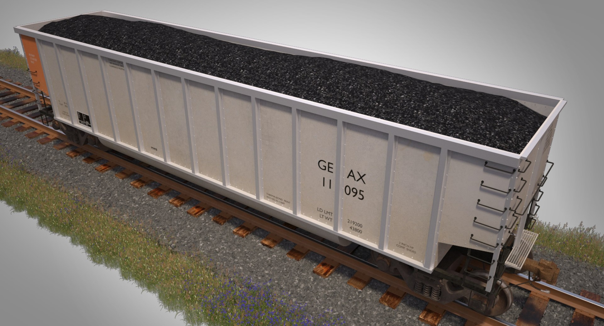 railcar j311 3d max