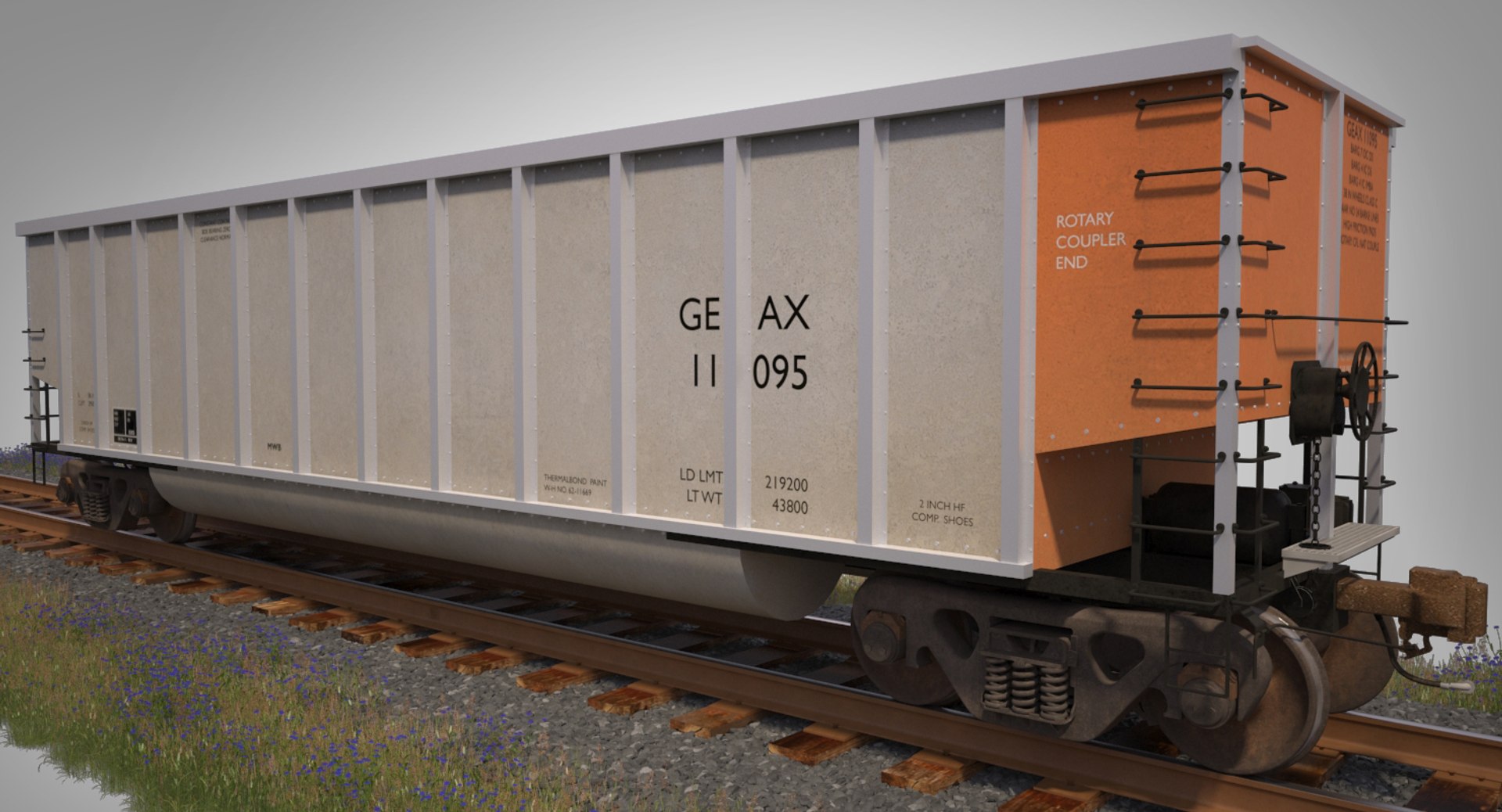 railcar j311 3d max