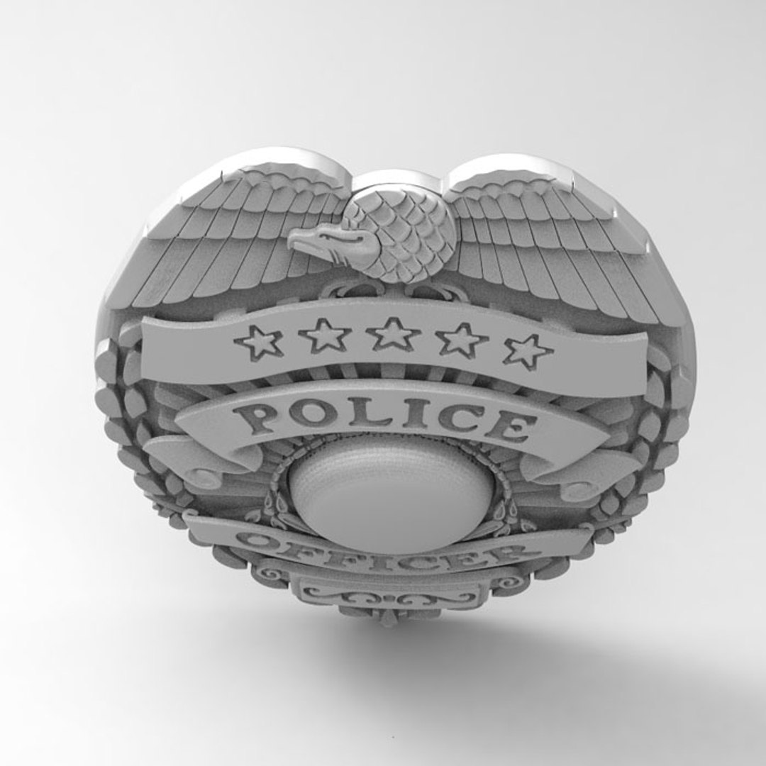 3ds Police Badge