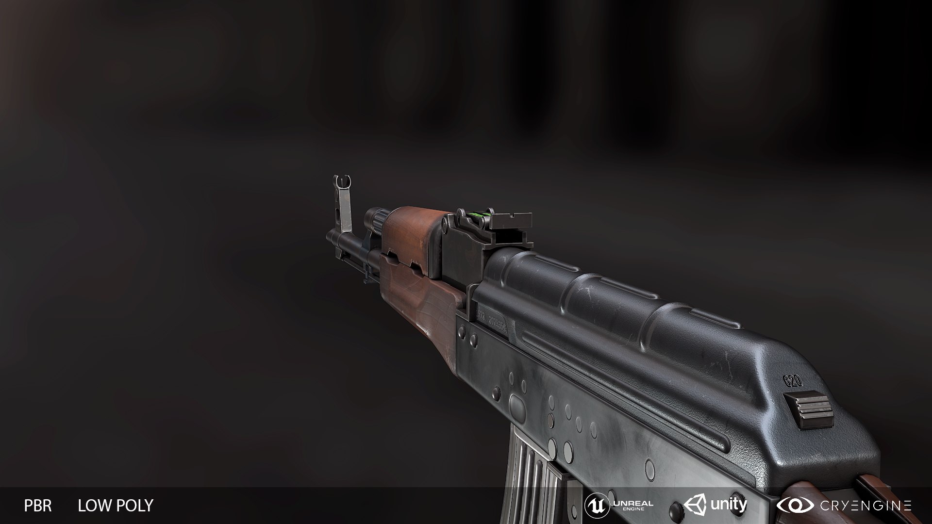 3D Akm Pbr Ready - TurboSquid 1449637