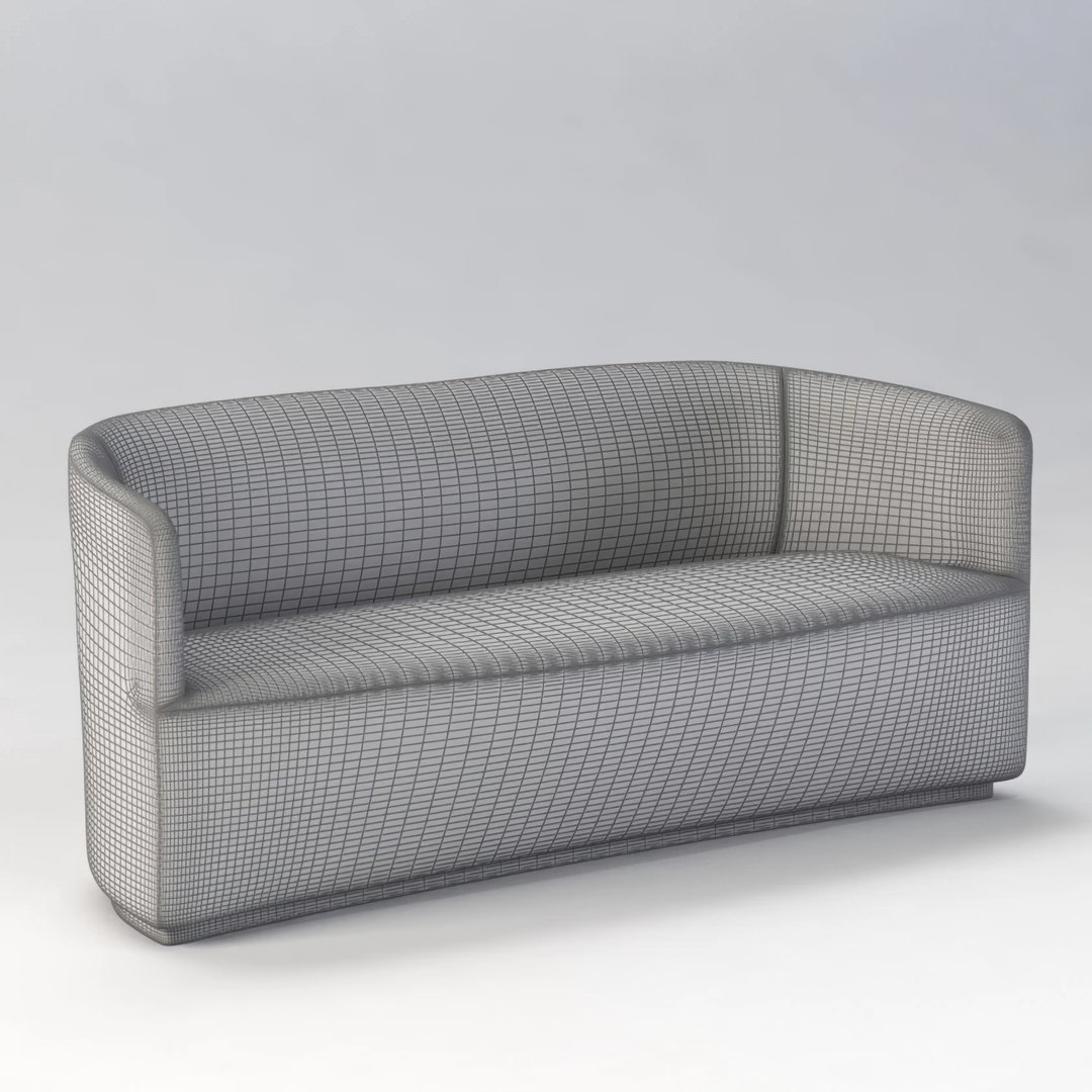 3D Model TEA ROOM SOFA - TurboSquid 1952010
