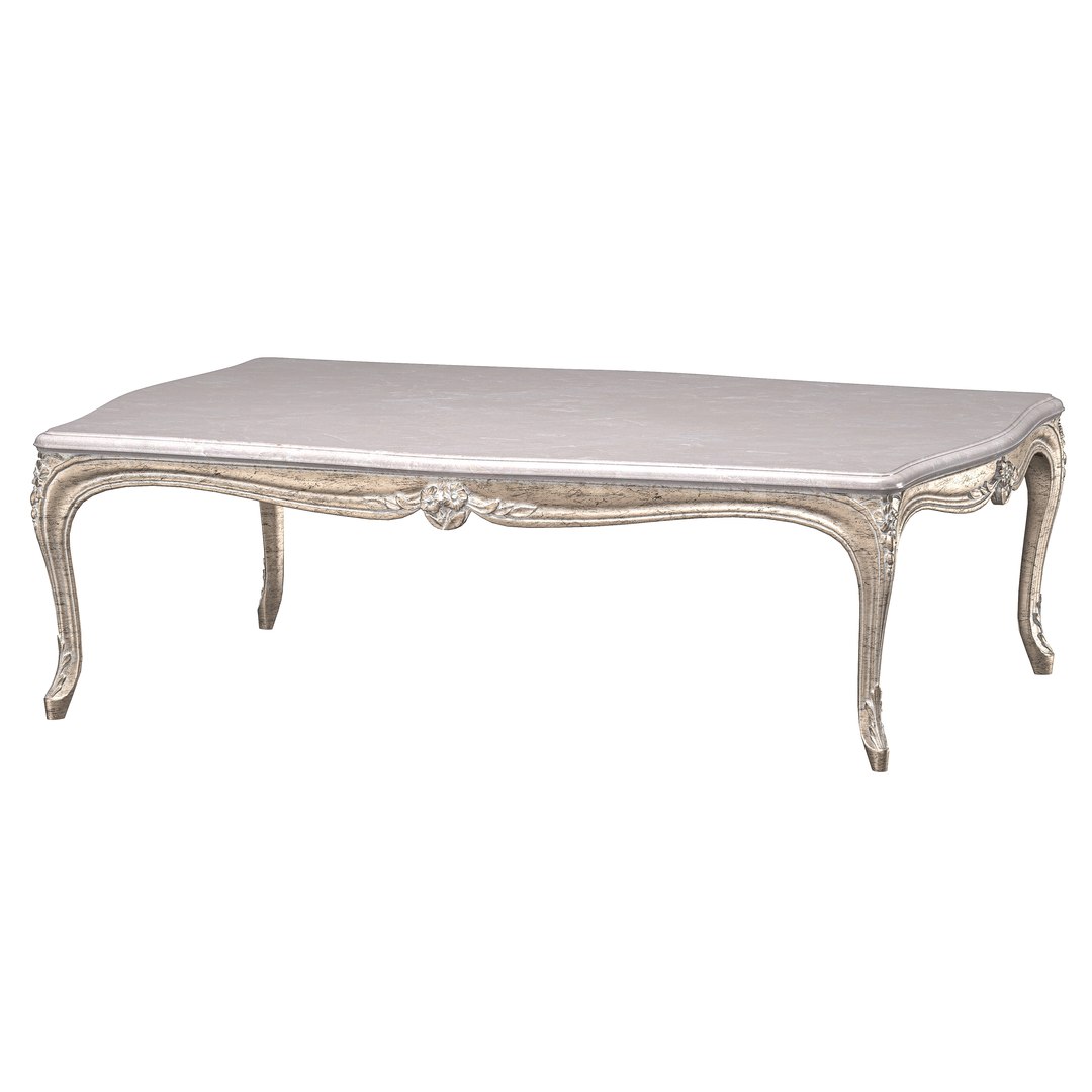 3D Antique Louis Coffee Table Art 245 Model - TurboSquid 2254652