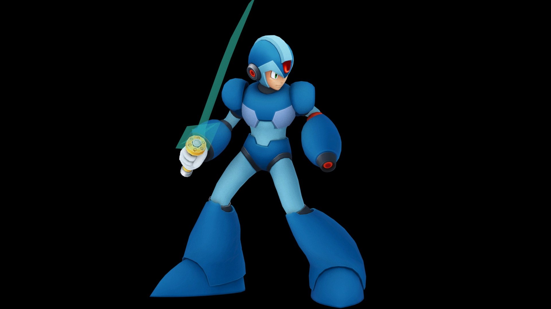 3D Megaman X Fully Rigged And Animated 3D Soulslike Game Ready ...