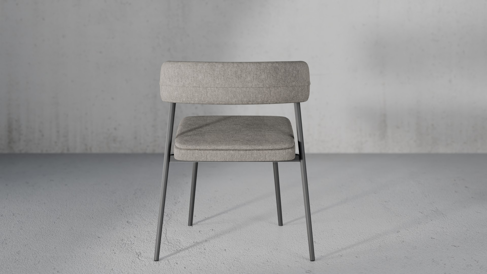Dining chair NENA By ZANOTTA model - TurboSquid 2174426