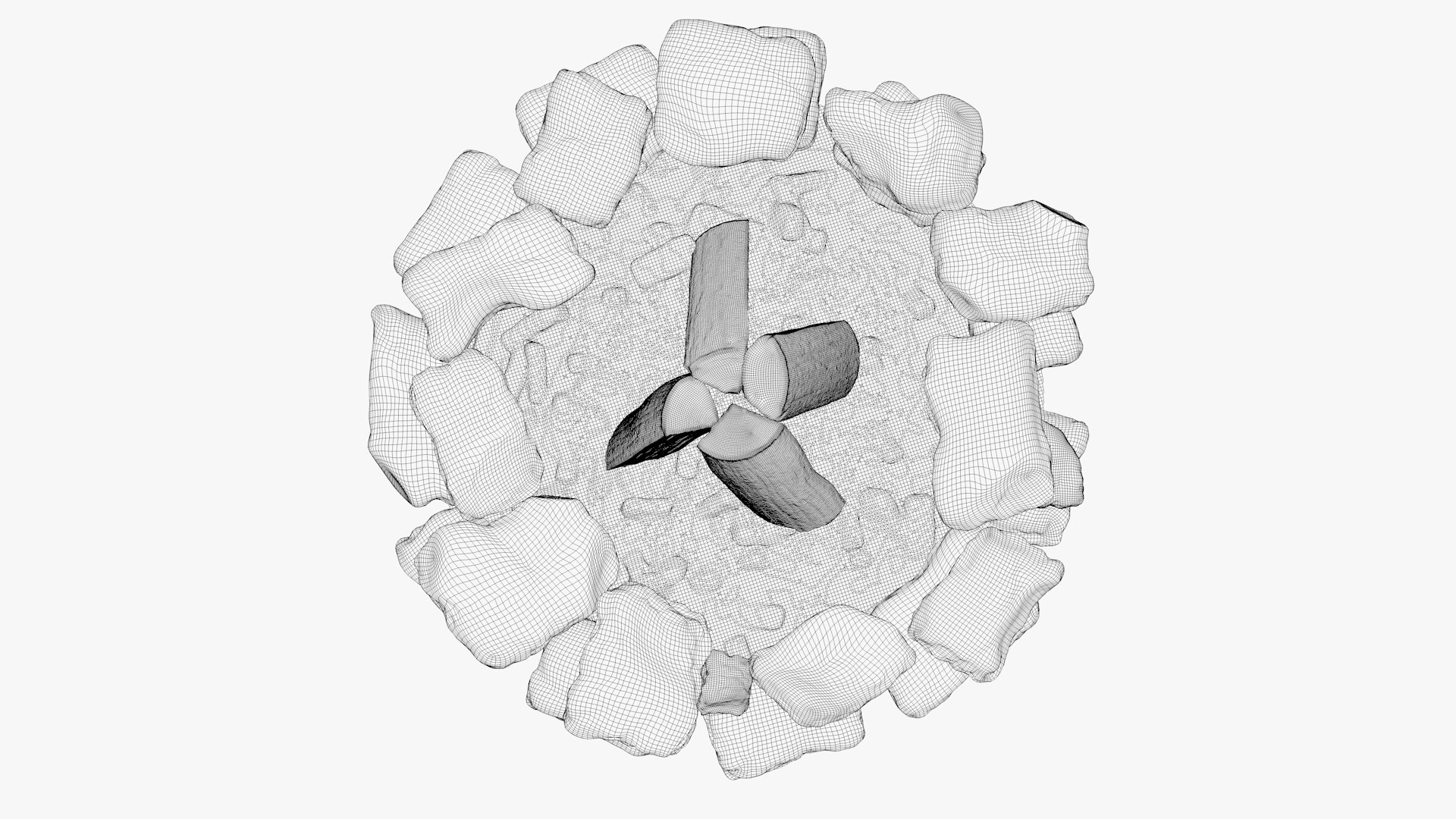 3D Campfire With Loop Fire Simulation Model - TurboSquid 1998555