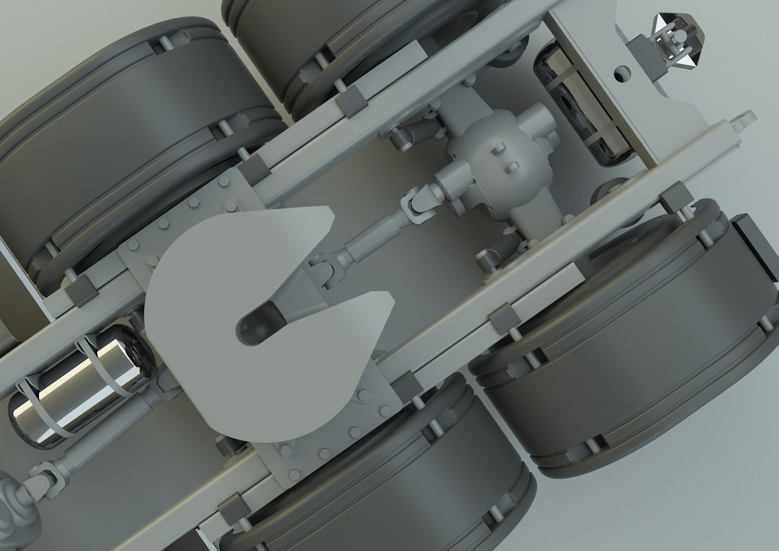 Truck Chassis 3D Model - TurboSquid 2069880