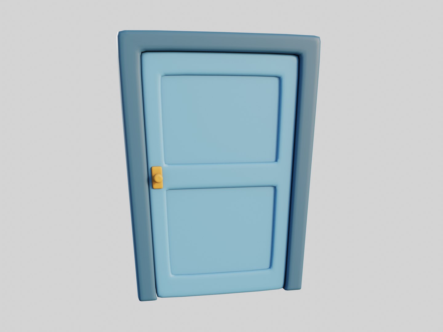 Cartoon Door 2b 3D Model - TurboSquid 1911761