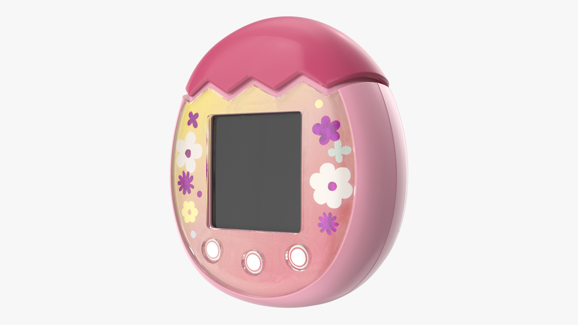 3D Interactive Tamagotchi Pet Pink - TurboSquid 2042672
