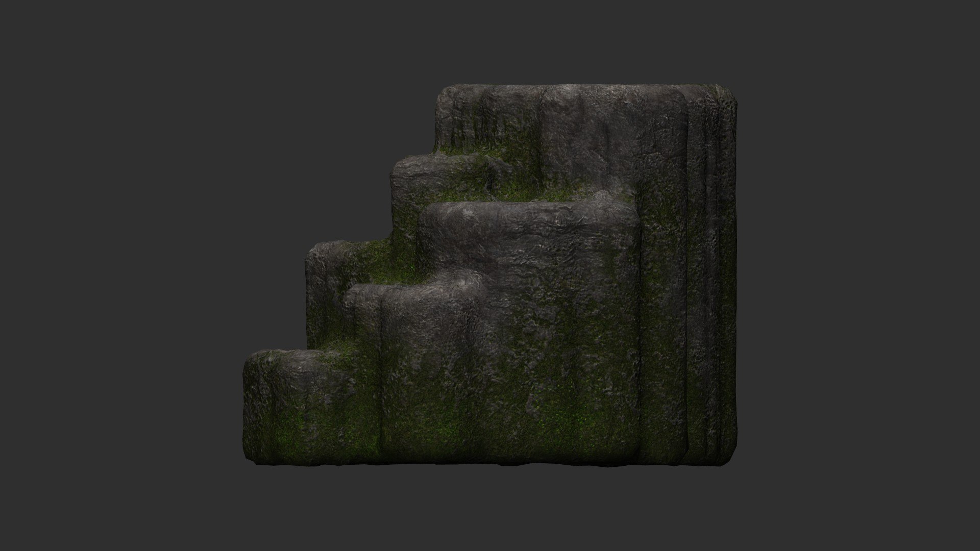 Cave Platform 1 - Moss 1 model - TurboSquid 2066473