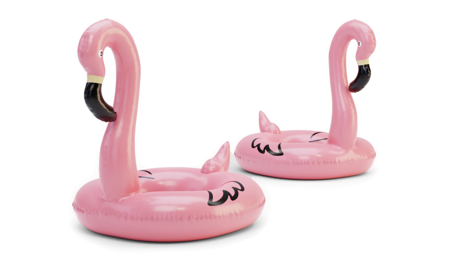 3D Flamingo Float Ring Model - TurboSquid 1916252