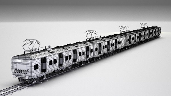 Mumbai local train includes 3D model - TurboSquid 1514524