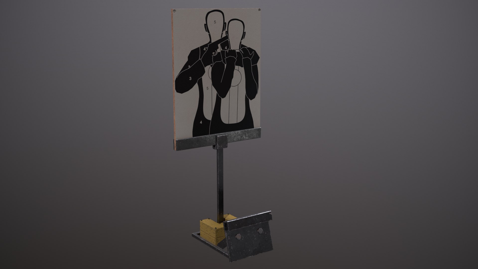 3D Military Target - TurboSquid 1323585