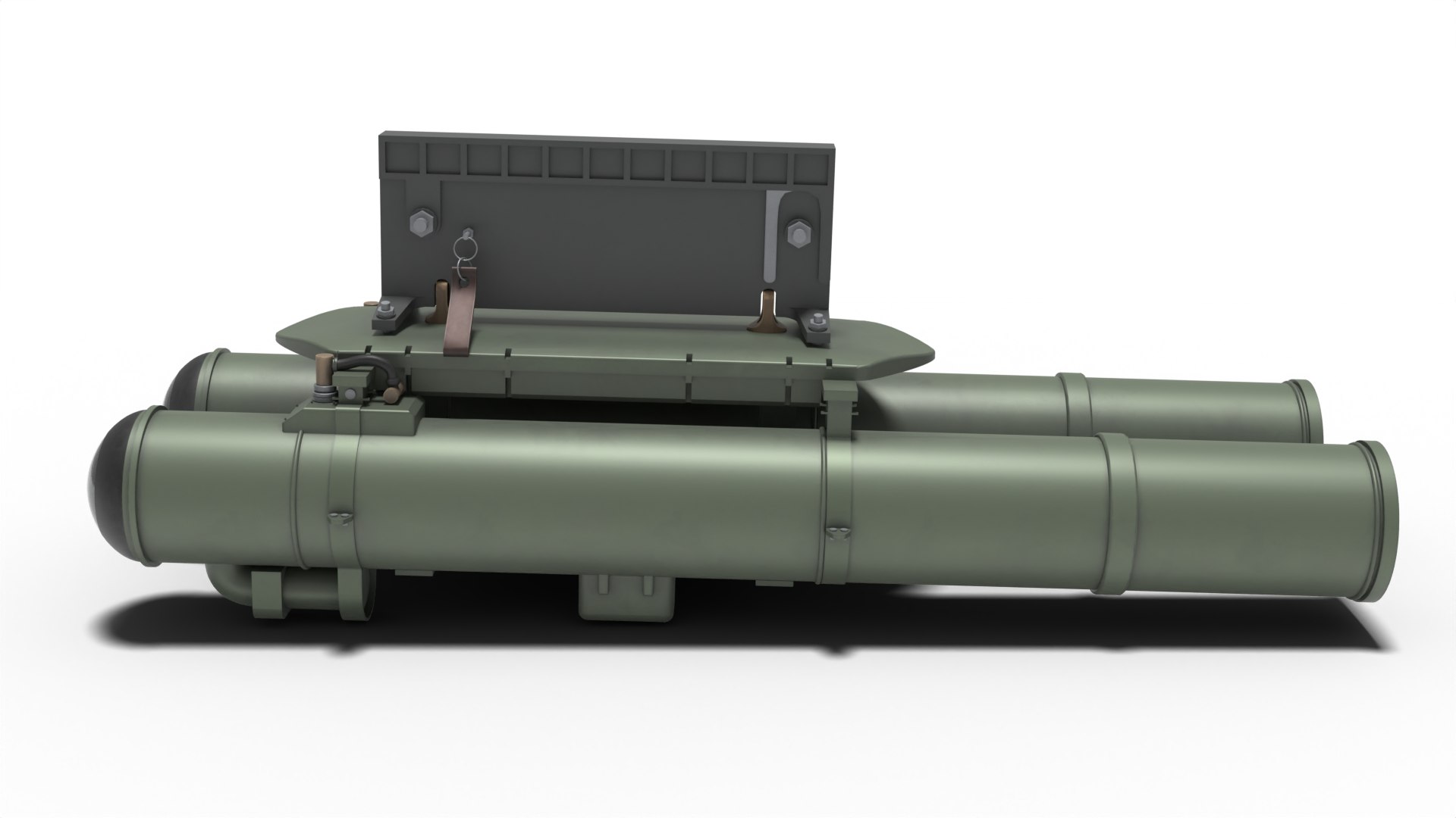 3D Cheon-geom Missile Launcher And Missile Model - TurboSquid 2220890