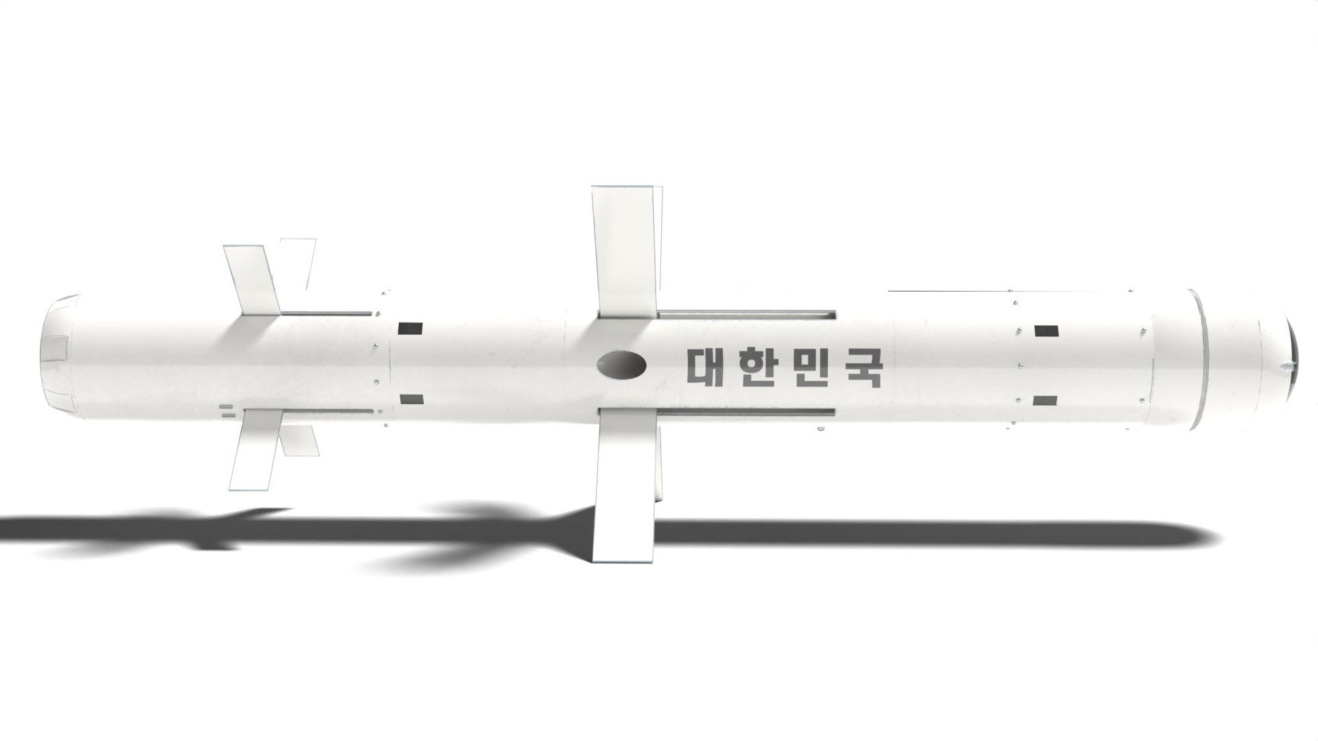 3D Cheon-geom Missile Launcher And Missile Model - TurboSquid 2220890