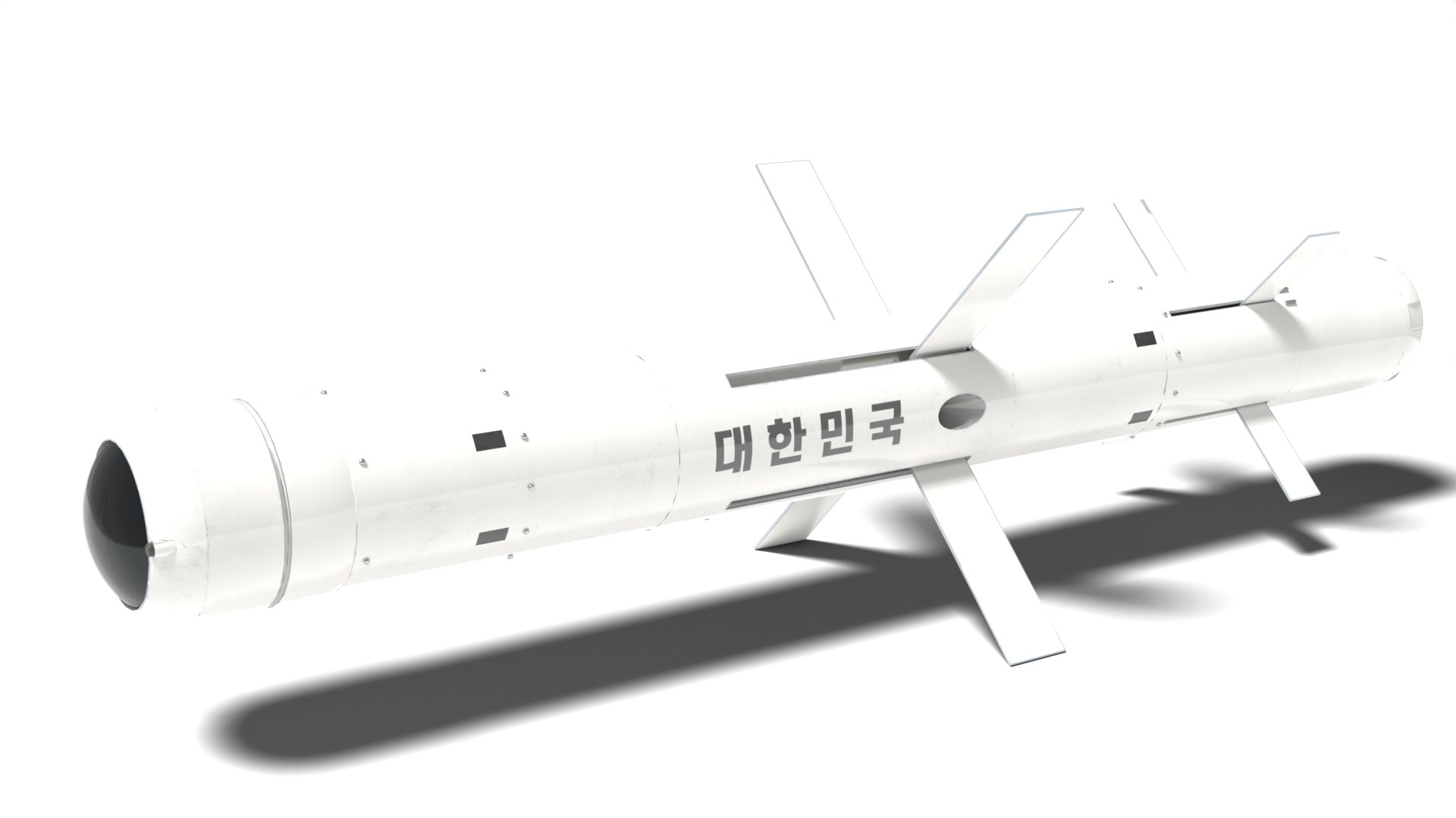 3D Cheon-geom Missile Launcher And Missile Model - TurboSquid 2220890