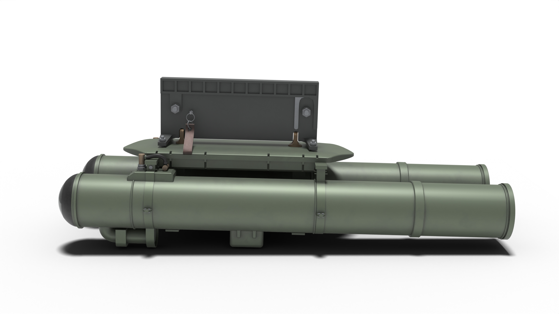 3D Cheon-geom Missile Launcher And Missile Model - TurboSquid 2220890