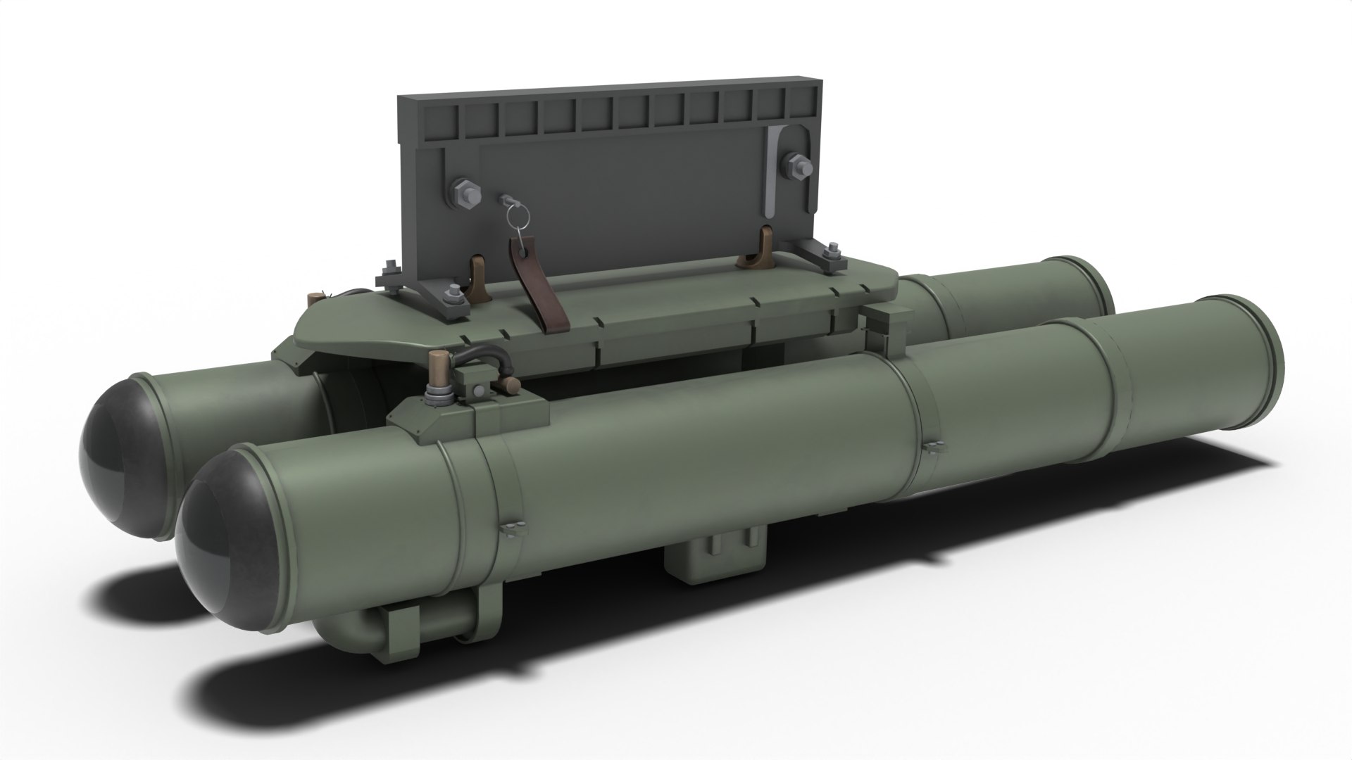 3D Cheon-geom Missile Launcher And Missile Model - TurboSquid 2220890