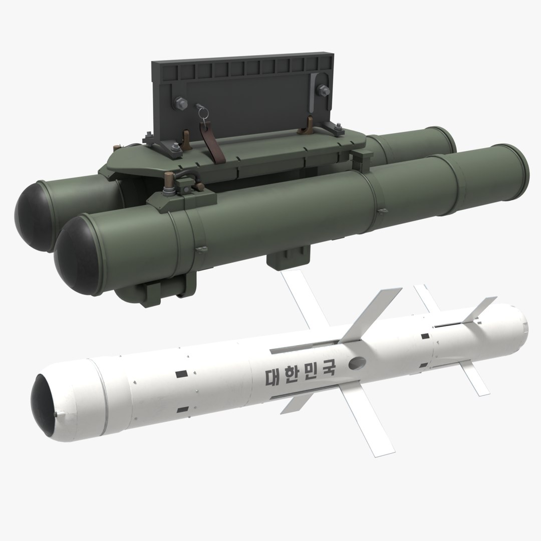 3D Cheon-geom Missile Launcher And Missile Model - TurboSquid 2220890