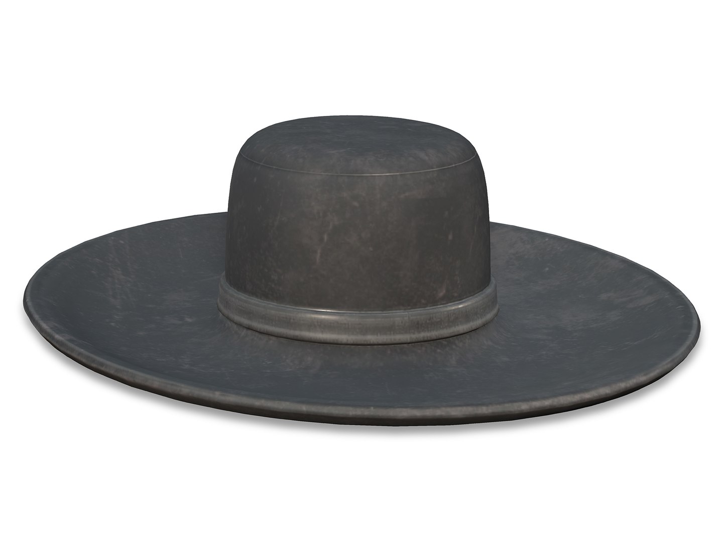 Decorated Pants Top Hat Gloves Punk Outfit 3D Model - TurboSquid 1962632