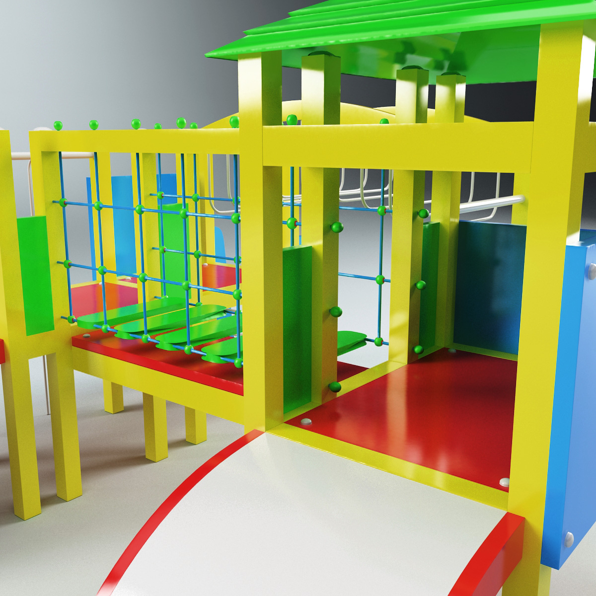 3d model of playgrounds v1