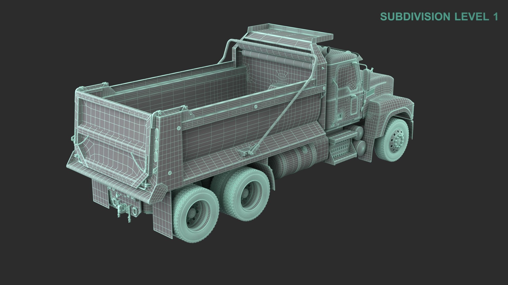 Mack Dump Truck 3D Model - TurboSquid 2065152