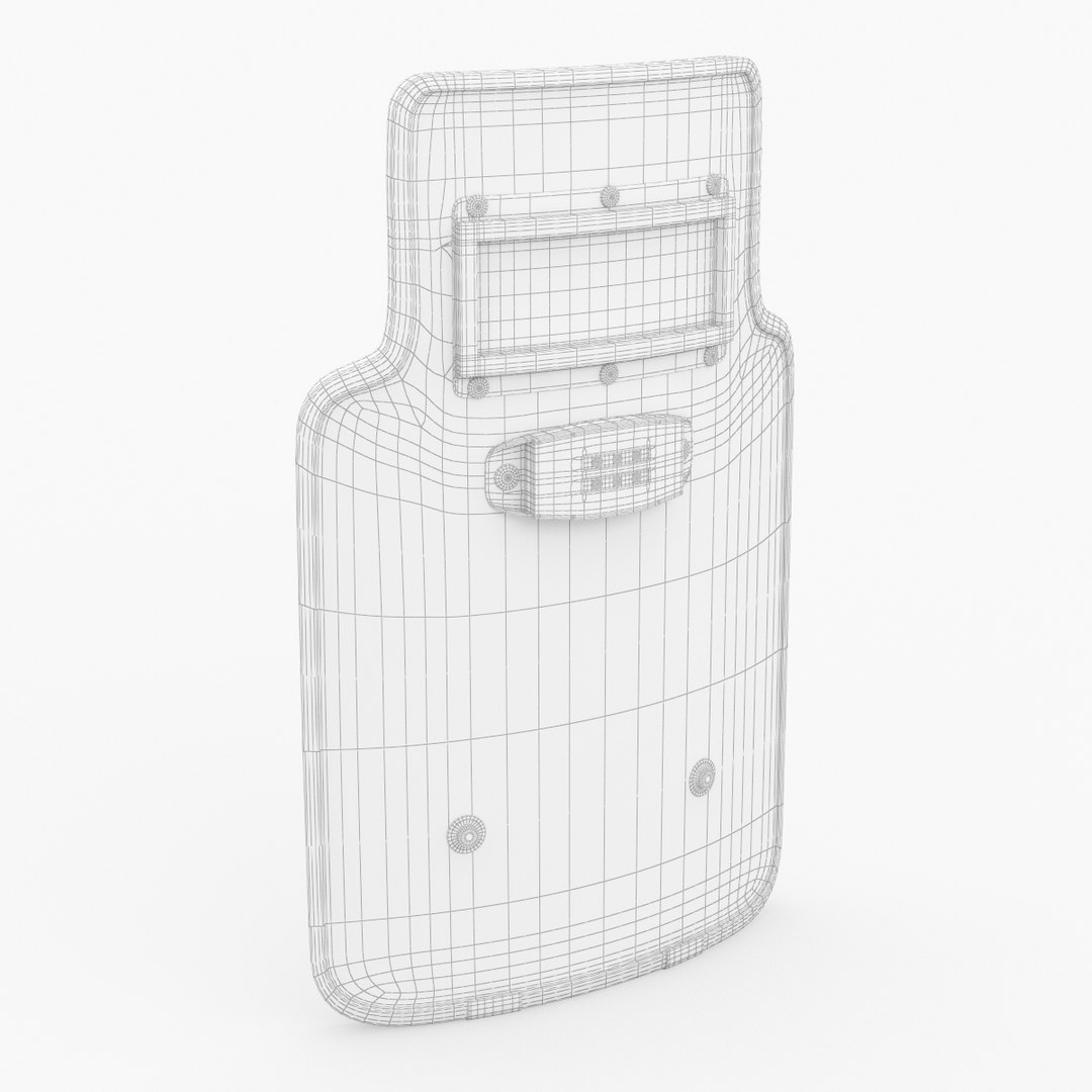 Ballistic Police Shield 3D Model - TurboSquid 2122783