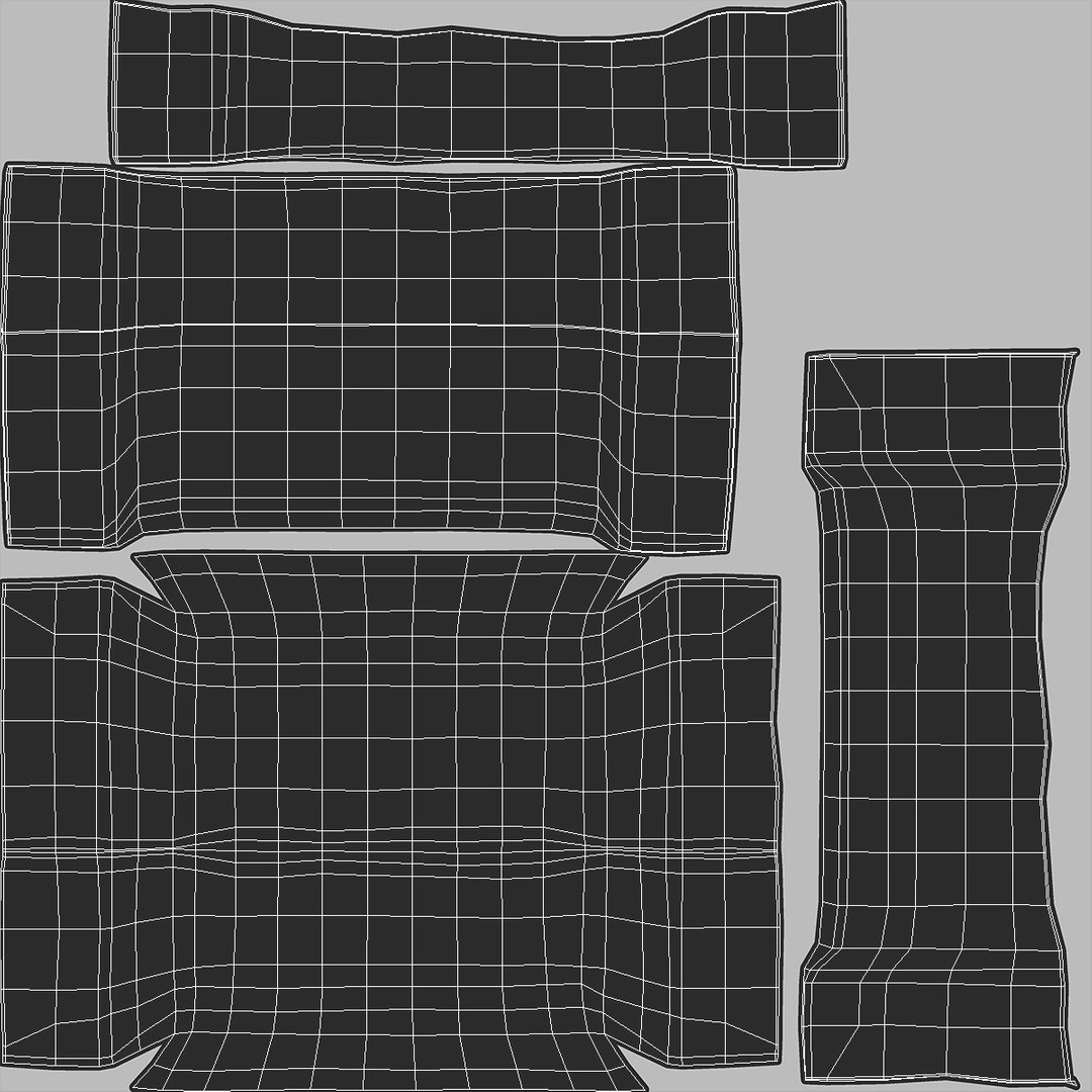 3D Chocolate Square Package - TurboSquid 2208810