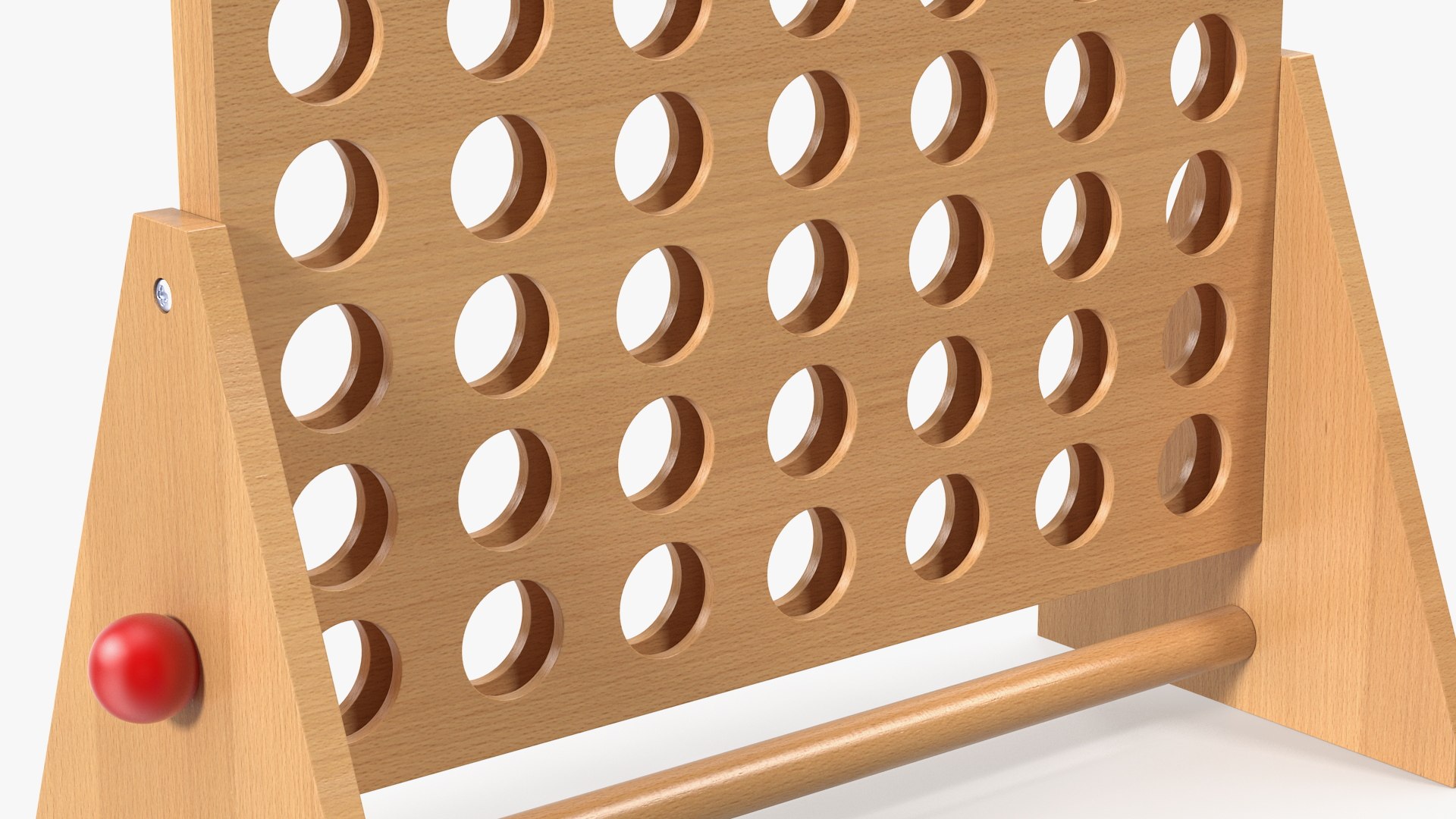 3D Puissance 4 Game Ready Wooden Board Model - TurboSquid 1980976