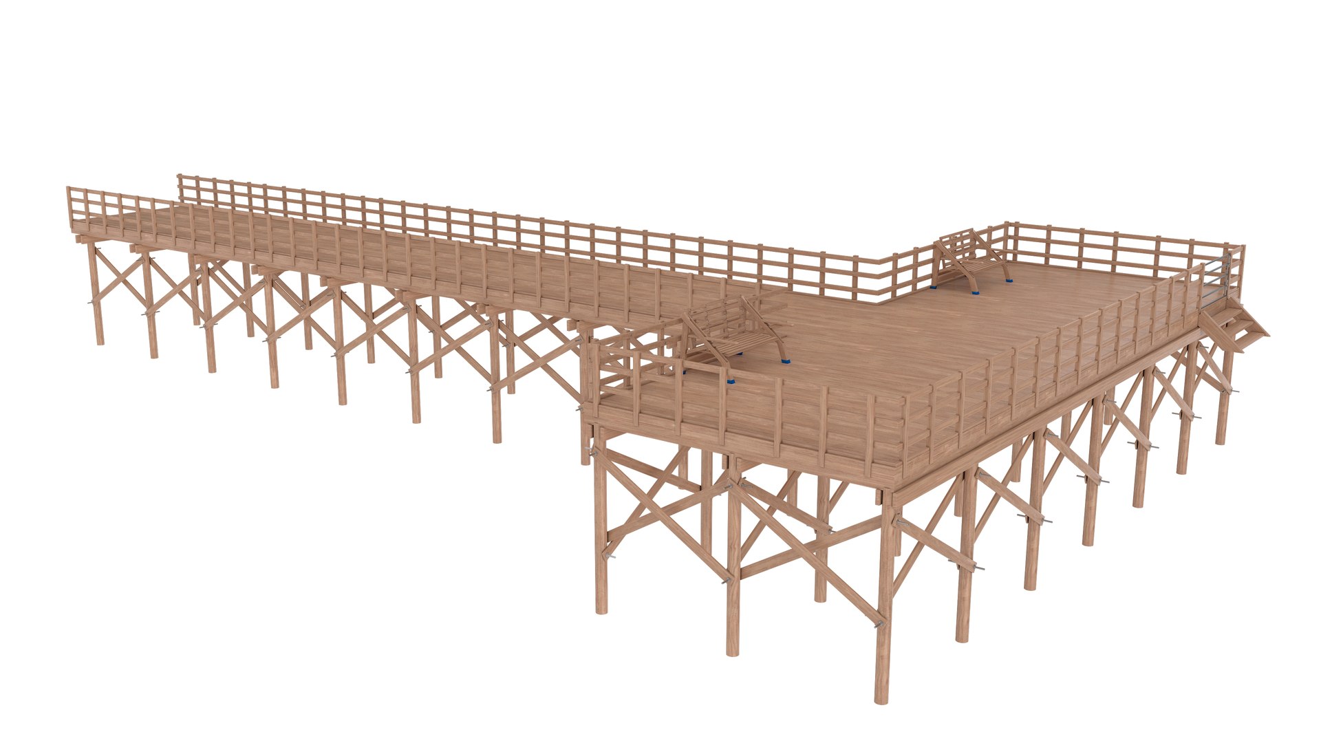 Pier 3D Model - TurboSquid 2282879
