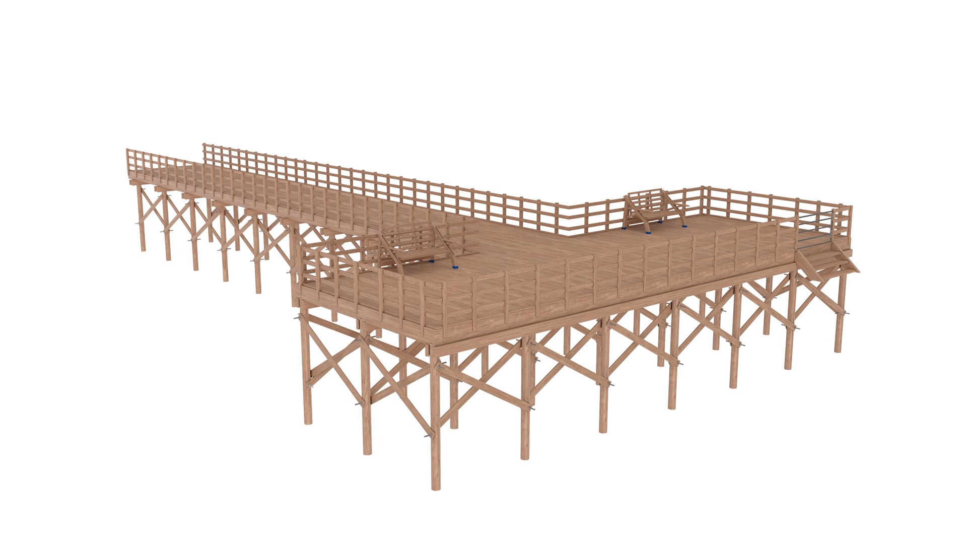 Pier 3D Model - TurboSquid 2282879